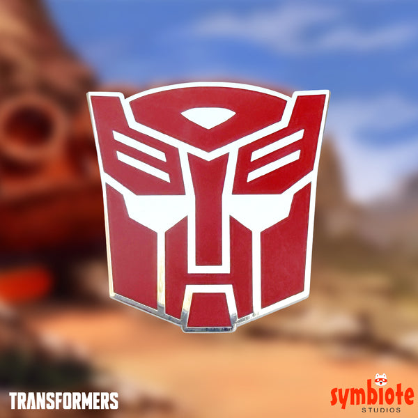 Transformers Autobot Logo Pin | Official Enamel Collectible – Symbiote ...